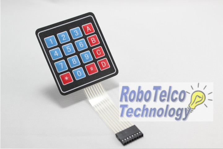 4x4 Membrane Keypad